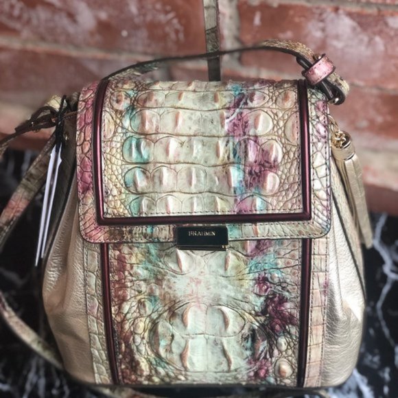 Brahmin | Bags | Brahmin Margo Celestine Amethyst Crossbody Nwt | Poshmark